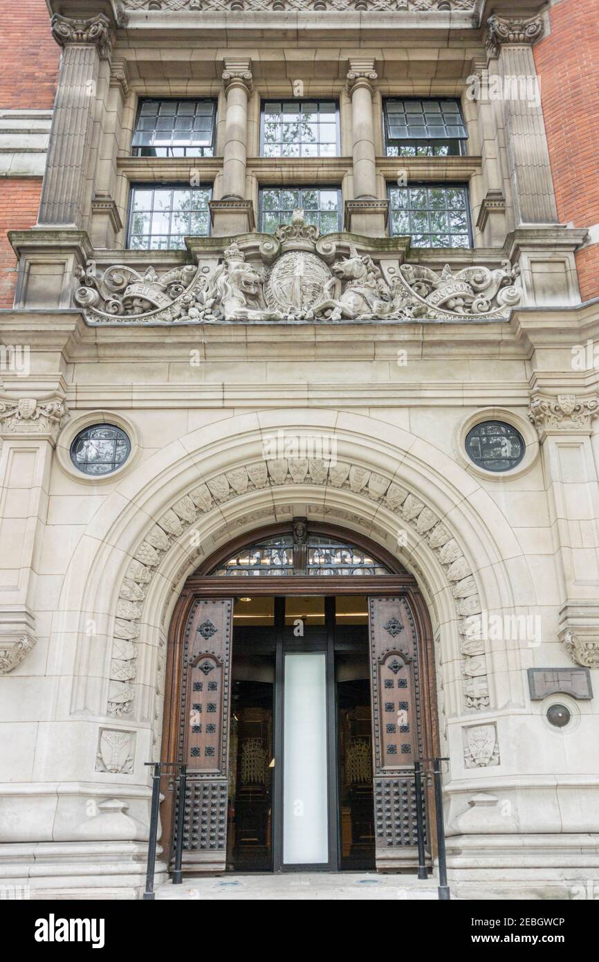 Entrance to Millbank House in the city of London, UK Stock Photo - Alamy