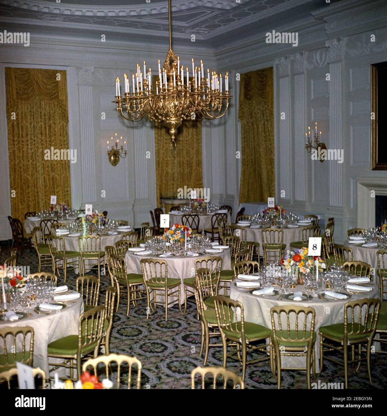 Dinner in honor of nobel prize winners hi-res stock photography and ...