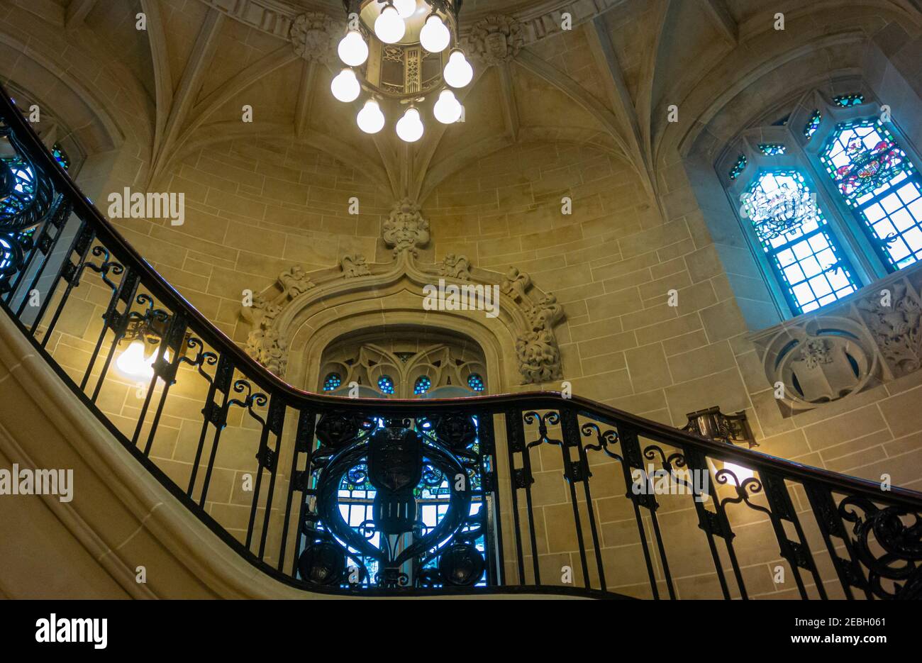 Parliament building stained glass window hi-res stock photography and ...