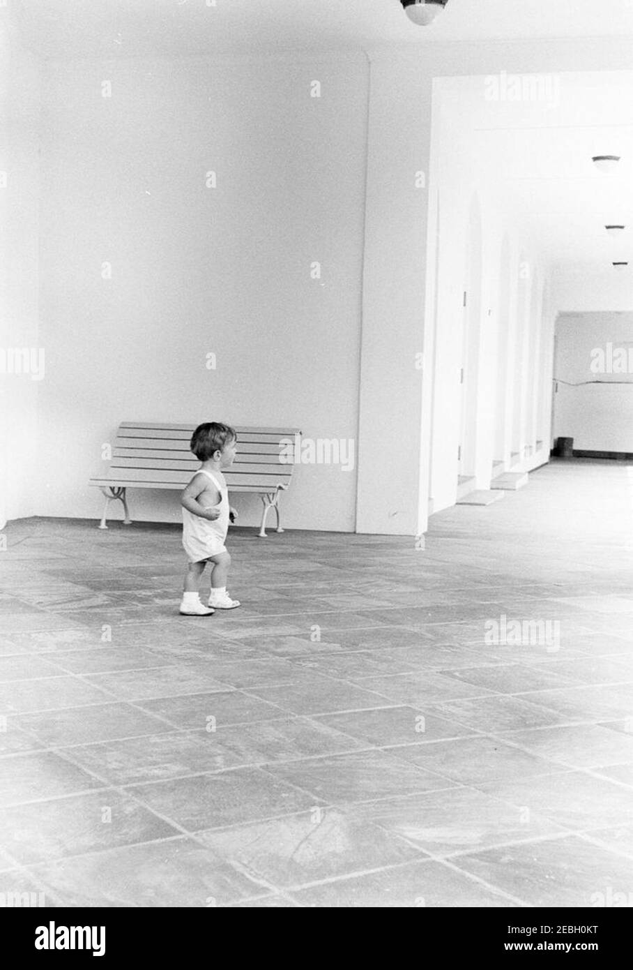 President Kennedy with Caroline Kennedy (CBK), John F. Kennedy, Jr ...