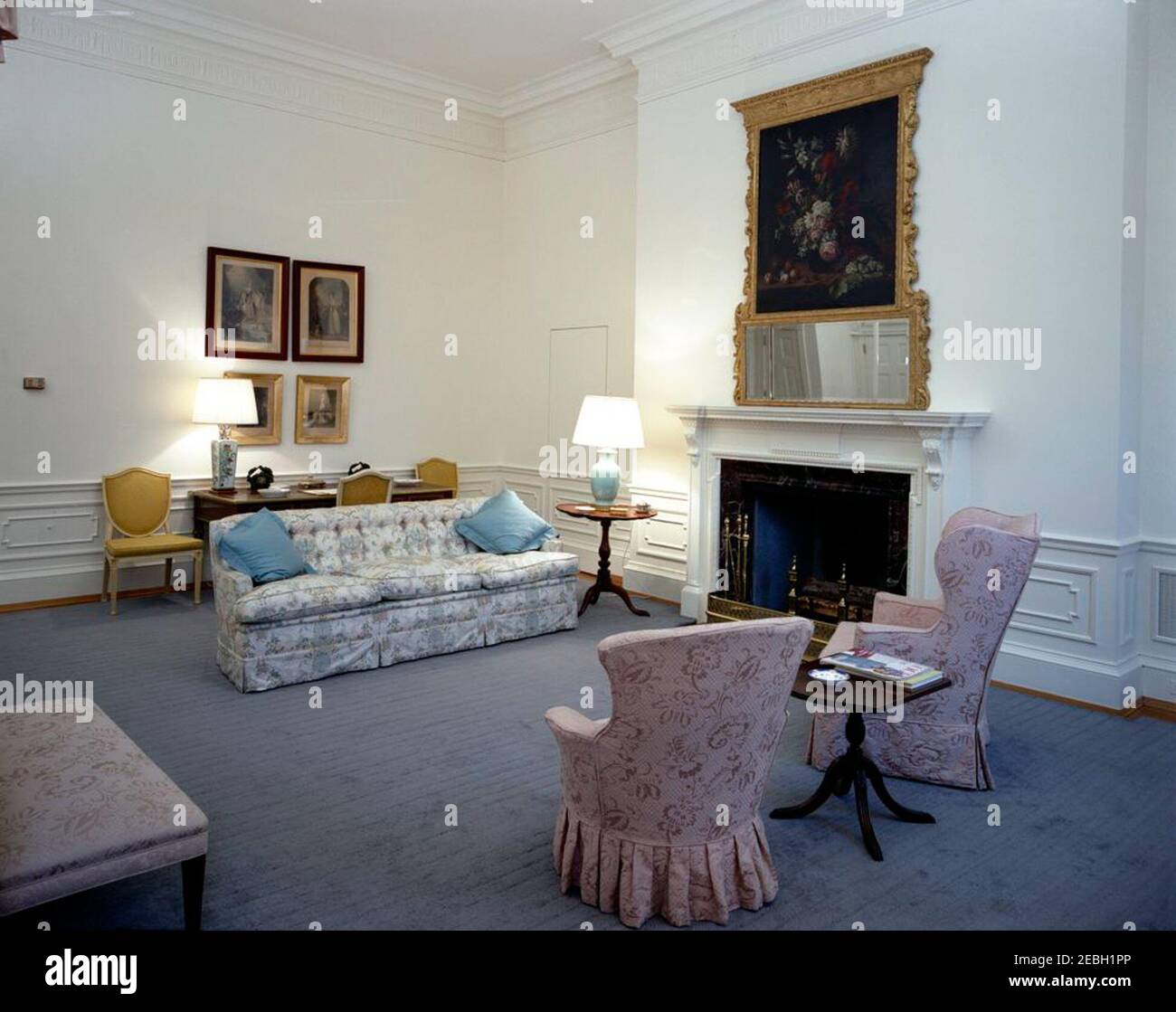Lincoln bedroom white house hi-res stock photography and images - Alamy