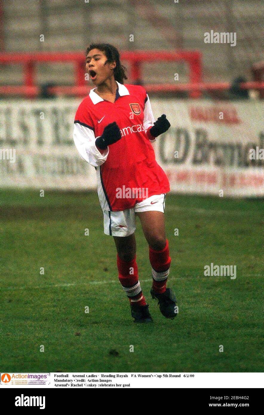 Rachel yankey arsenal celebrates hi-res stock photography and images ...
