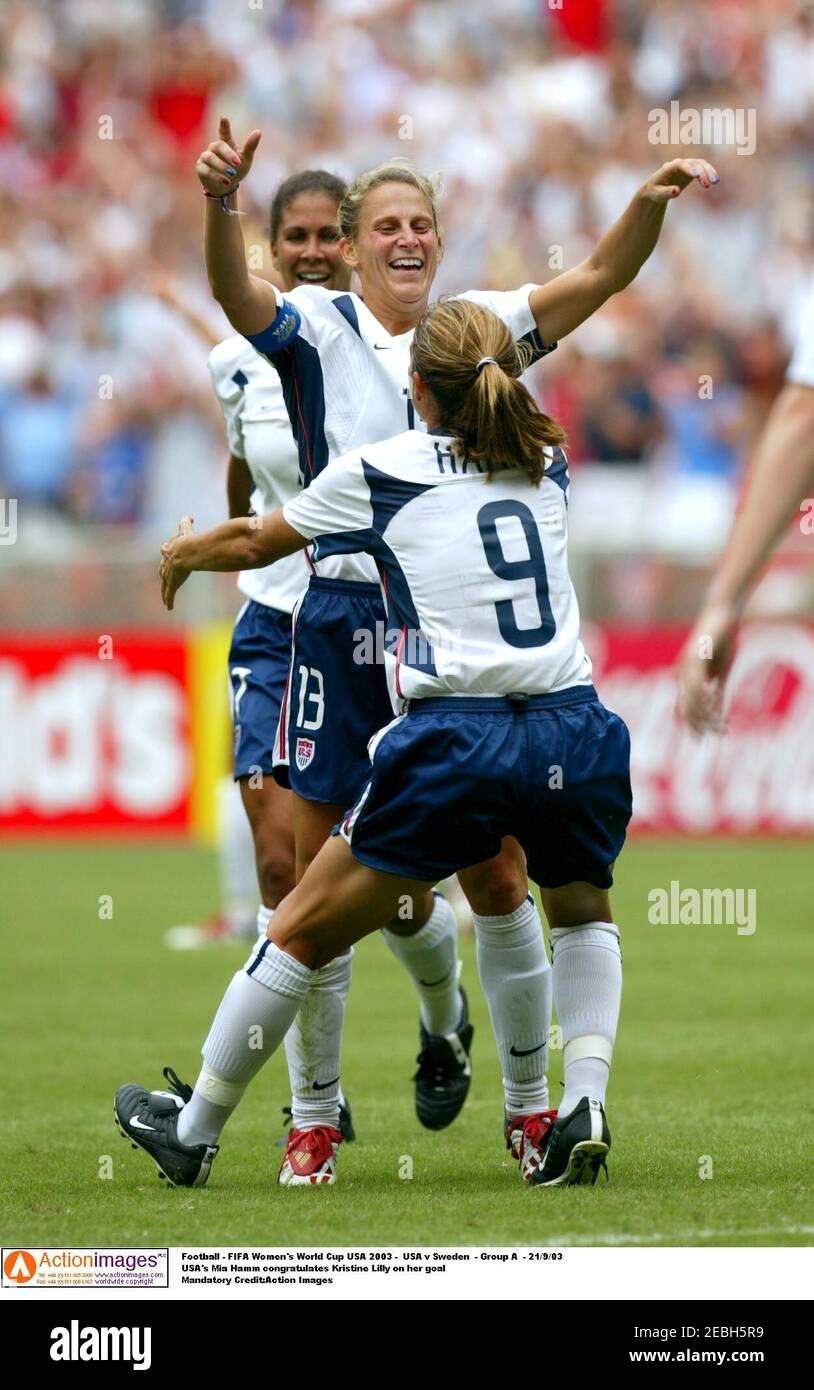 Mia hamm world cup hi-res stock photography and images - Alamy