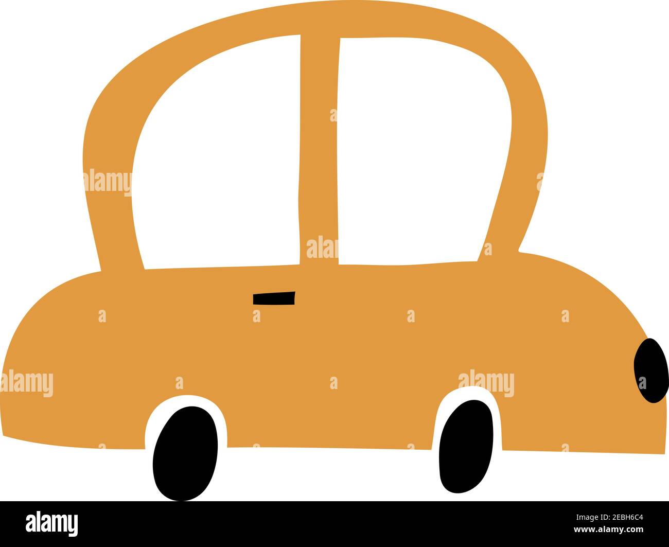 Cartoon old fashioned car character Stock Vector Images - Alamy