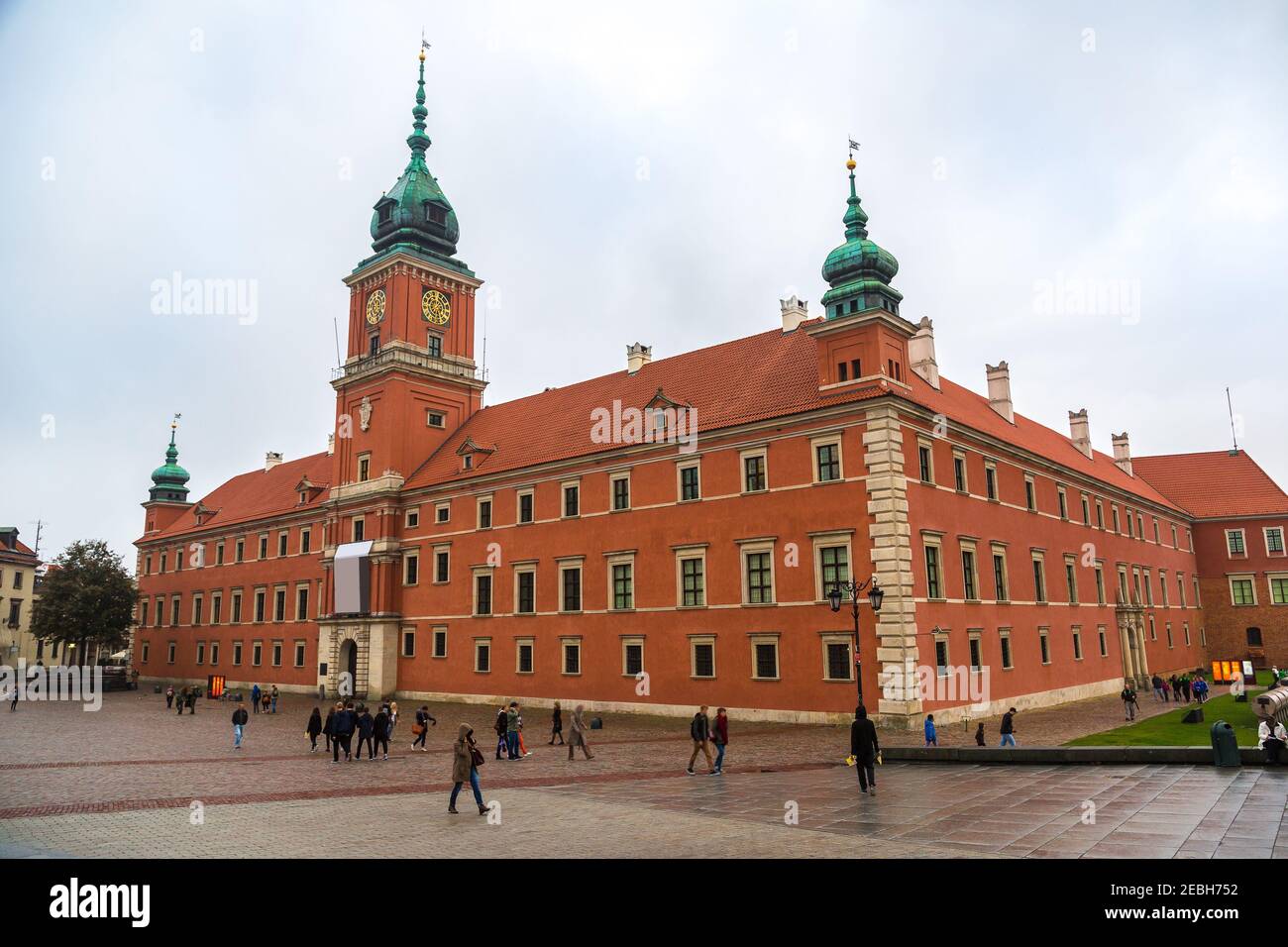 Royal Castle in Warsaw in a summer day, Poland Stock Photo - Alamy