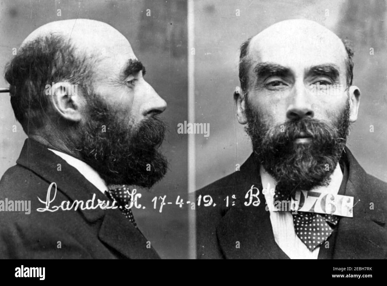 HENRI LANDRU (1869-1922) French serial killer Stock Photo - Alamy