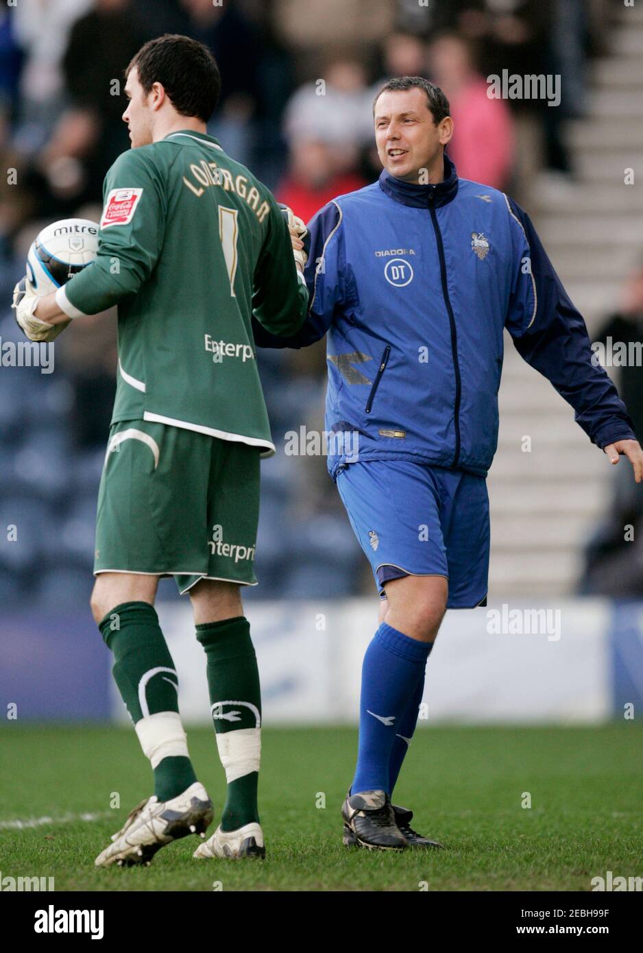 Preston north ends andy lonergan hi-res stock photography and images ...