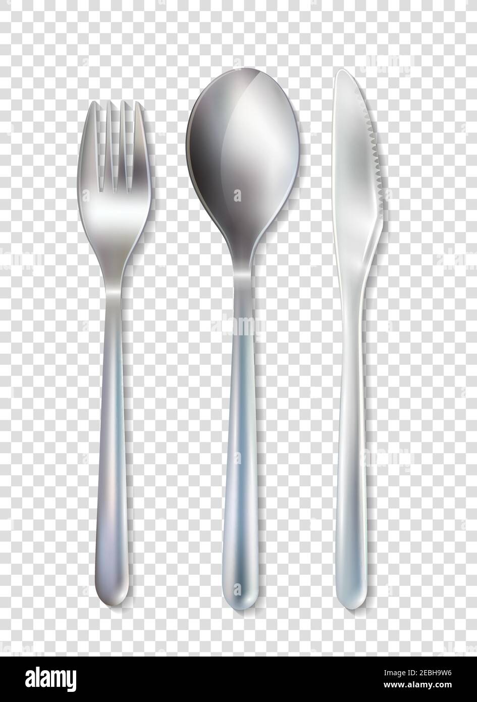 New stainless steel fork Stock Vector Images - Alamy