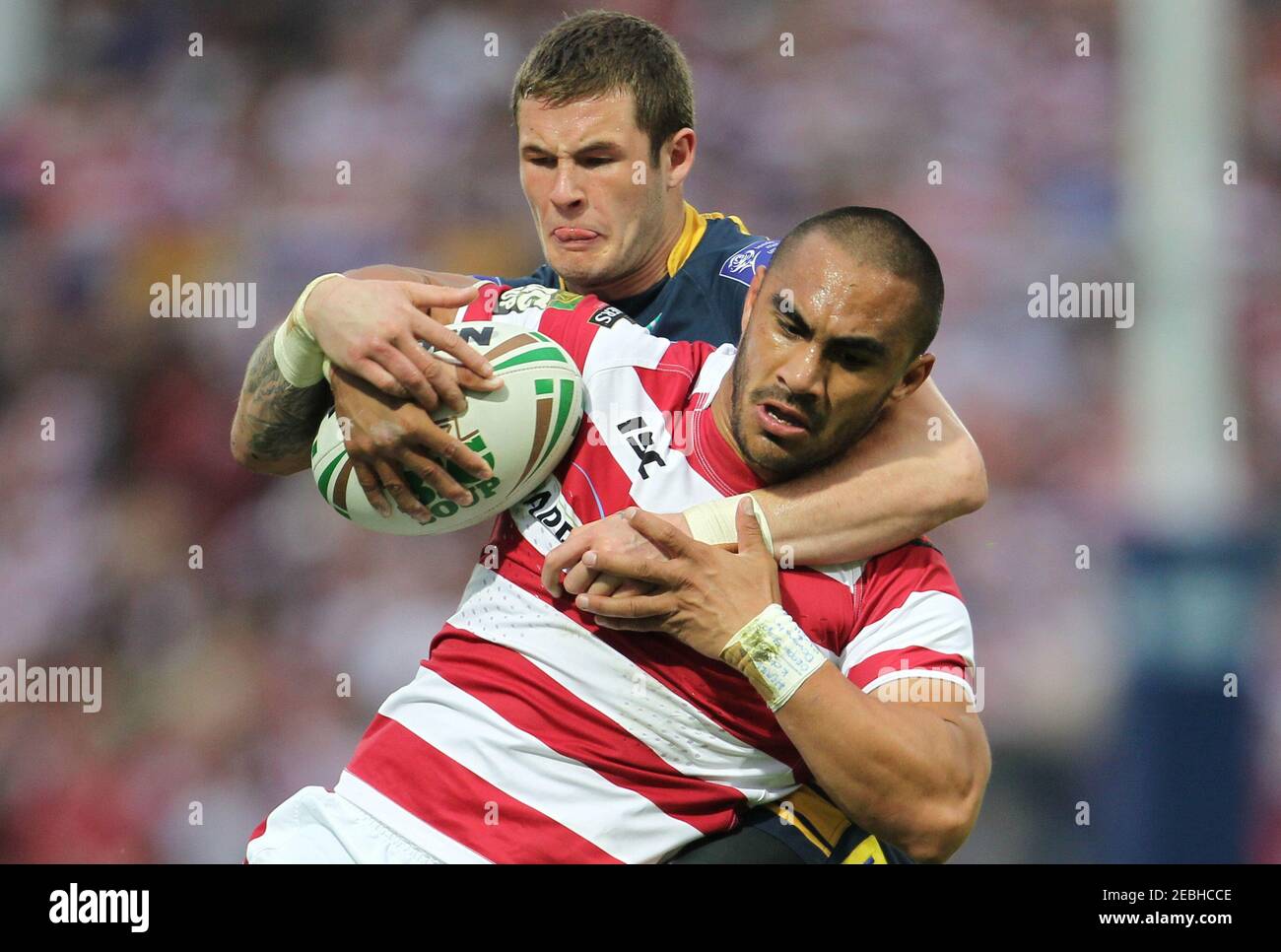 Zak Hardaker Of Wigan Warriors High Resolution Stock Photography and ...