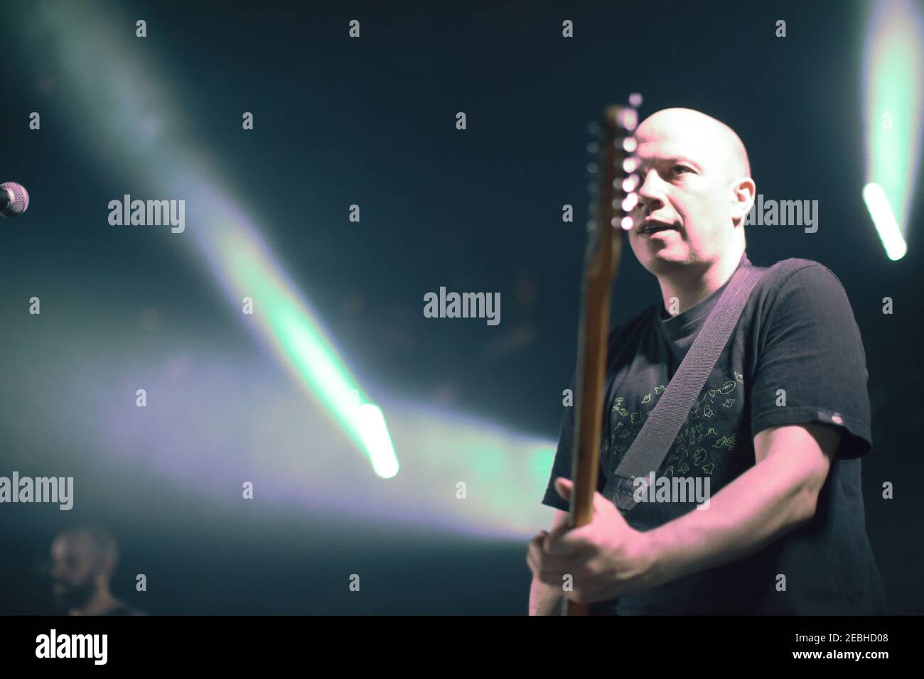 Stuart Braithwaite of Mogwai performing live on the first night of ...