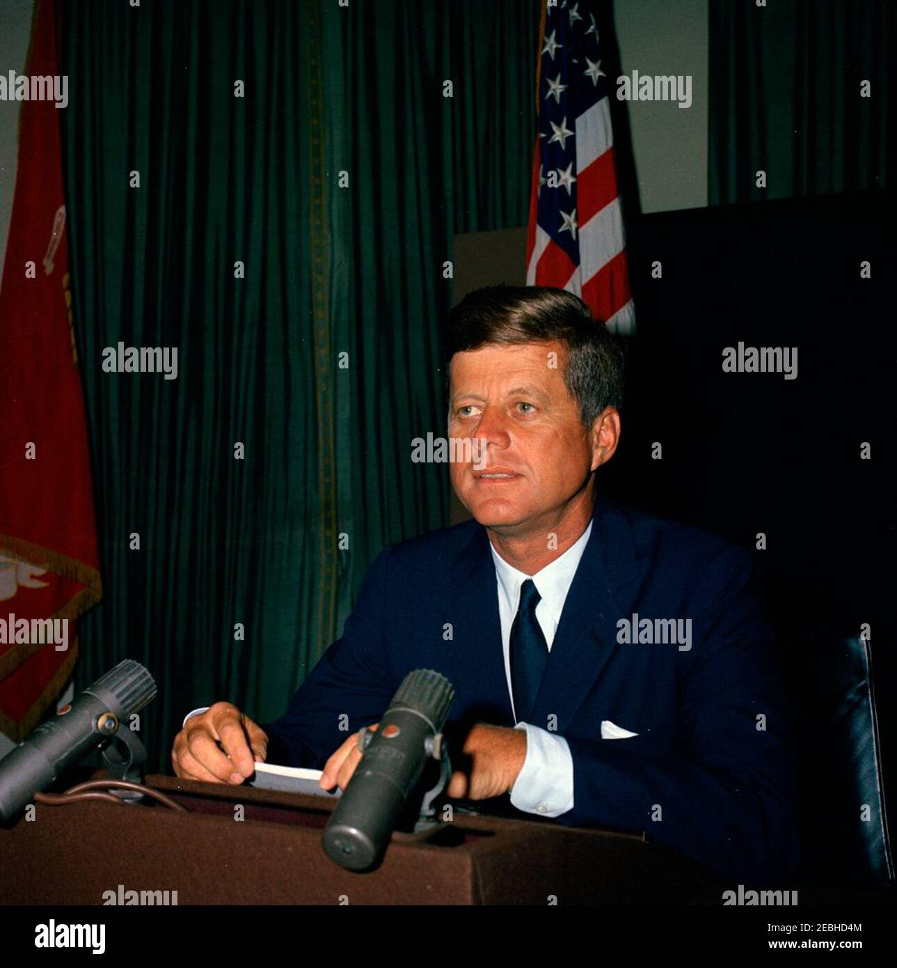 Test ban treaty john f kennedy hi-res stock photography and images - Alamy