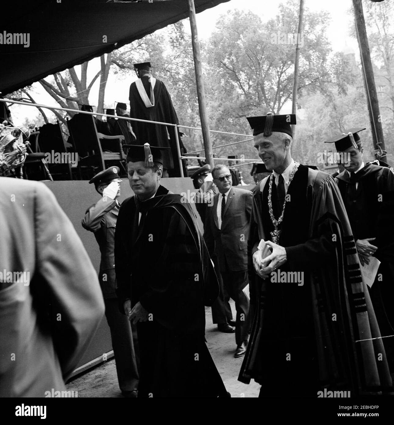 John kennedy jr university Black and White Stock Photos & Images - Alamy