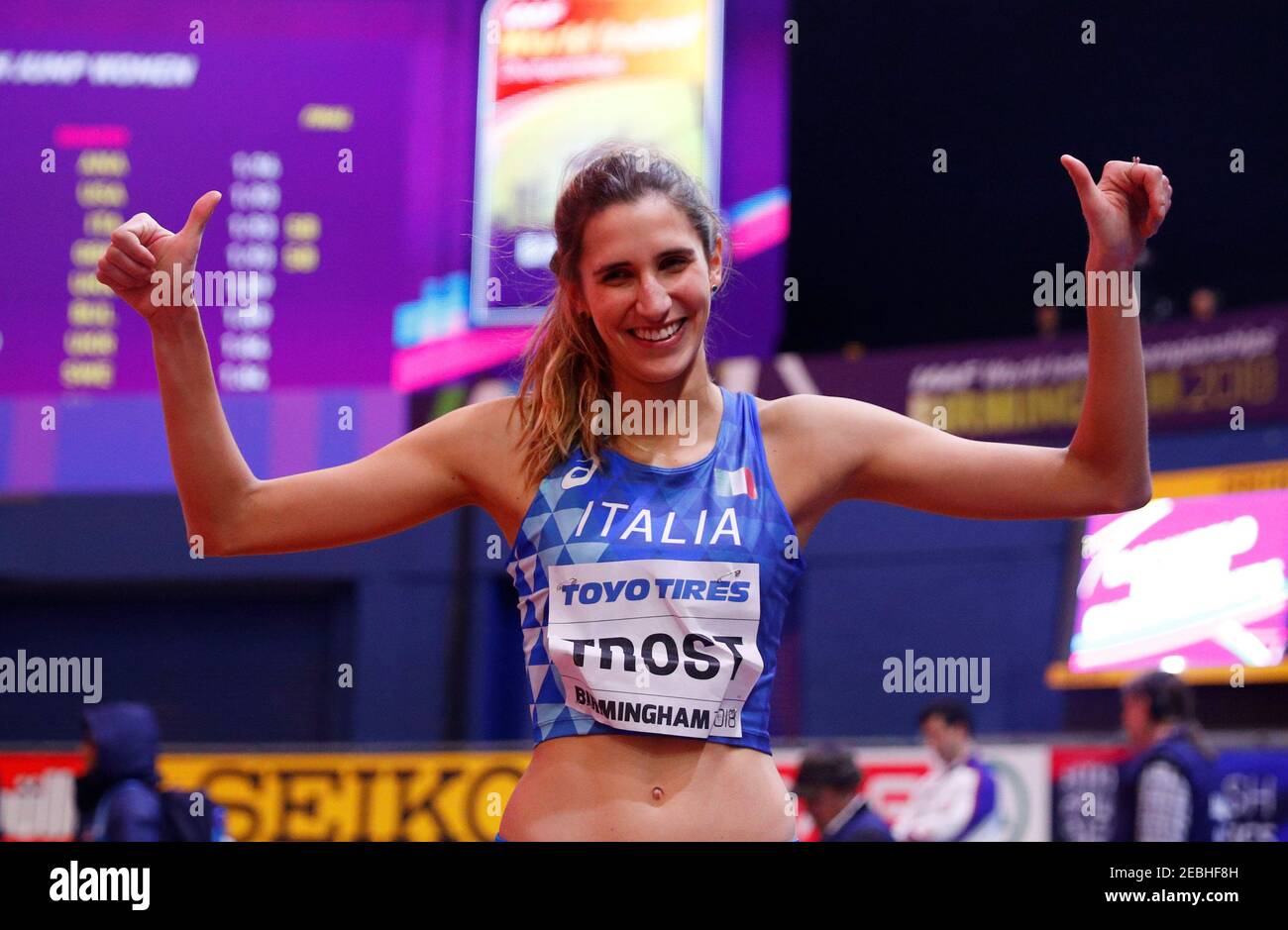 Alessia Trost High Jump High Resolution Stock Photography and Images ...