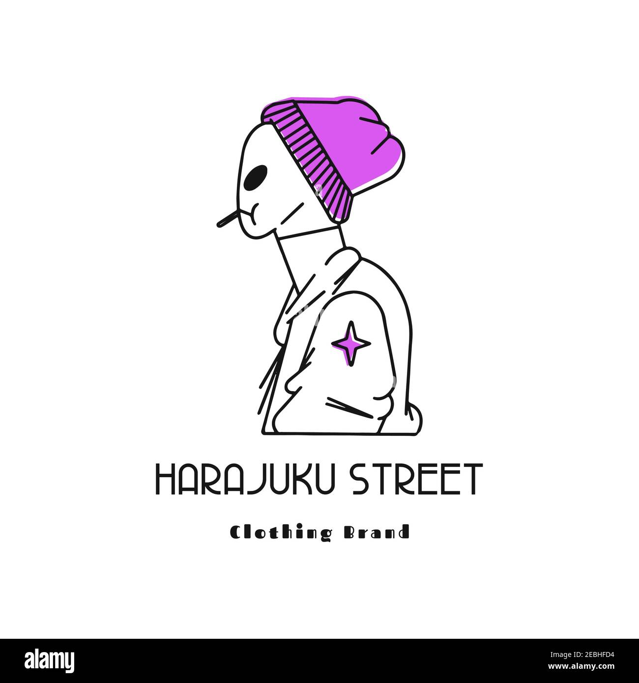 Black white drawing alien hi-res stock photography and images - Alamy