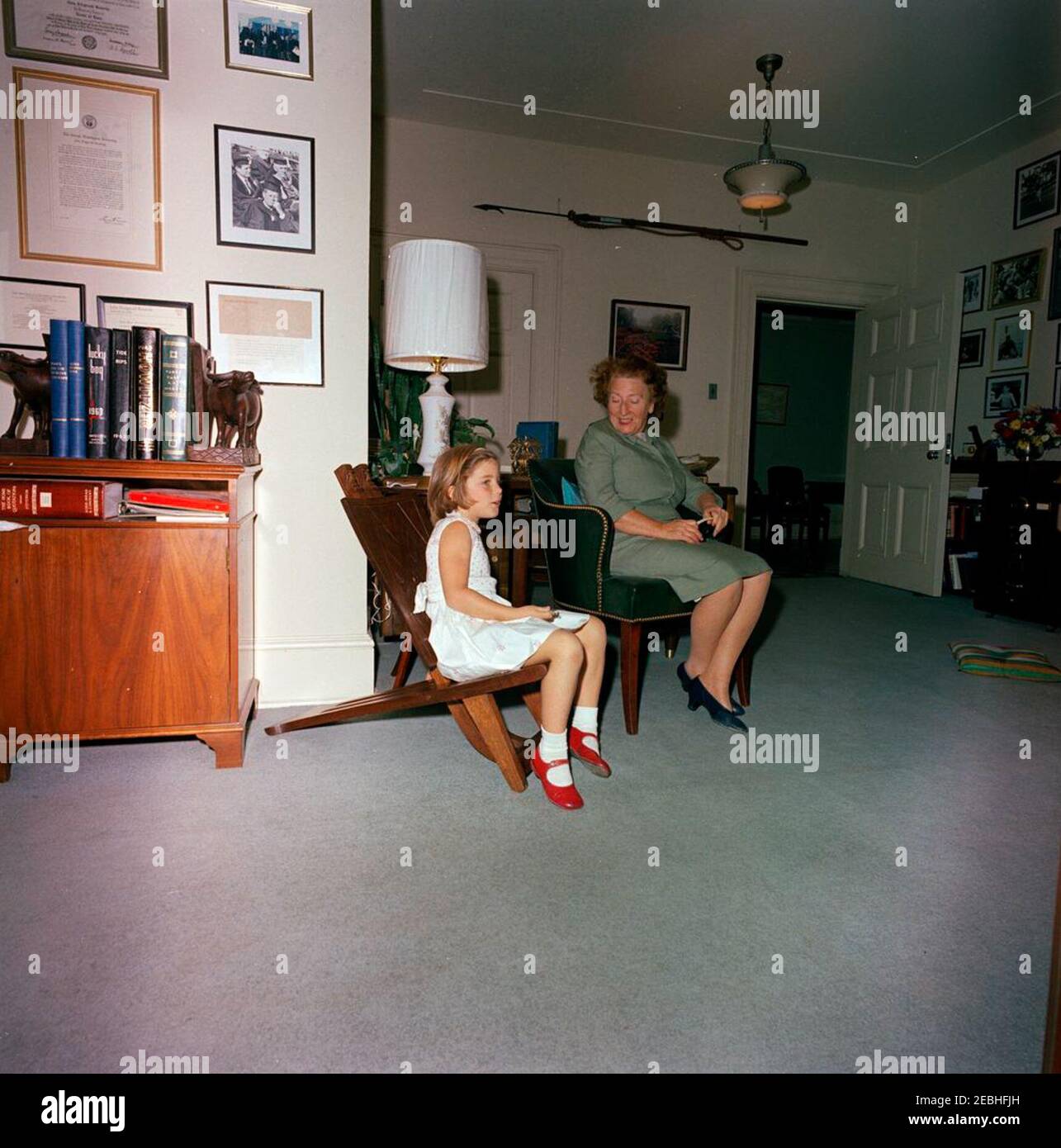 Jfk jr and caroline kennedy hi-res stock photography and images - Alamy