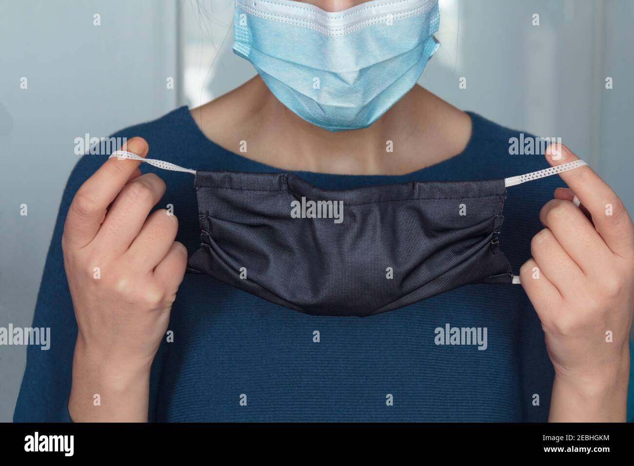 The second face hi-res stock photography and images - Alamy