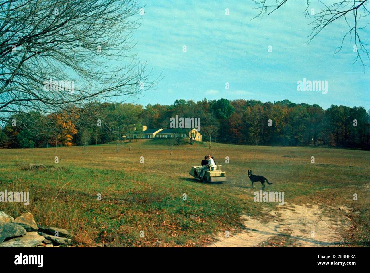 Weekend at Atoka: President and Mrs. Kennedy, John F. Kennedy Jr., (JFK ...
