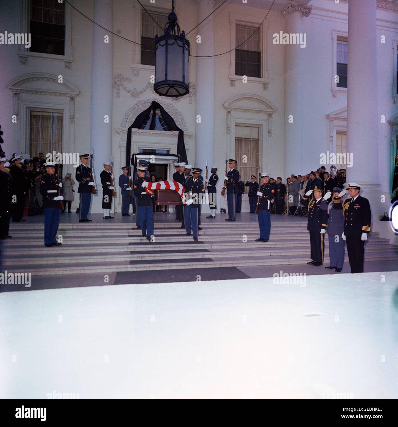 State Funeral of President Kennedy: Departure from the White House and ...
