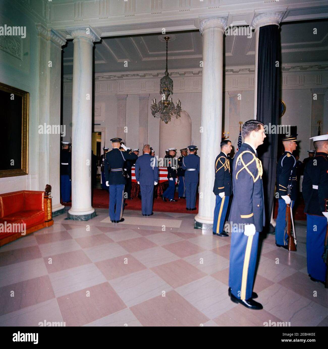 State Funeral of President Kennedy: Departure from the White House and ...