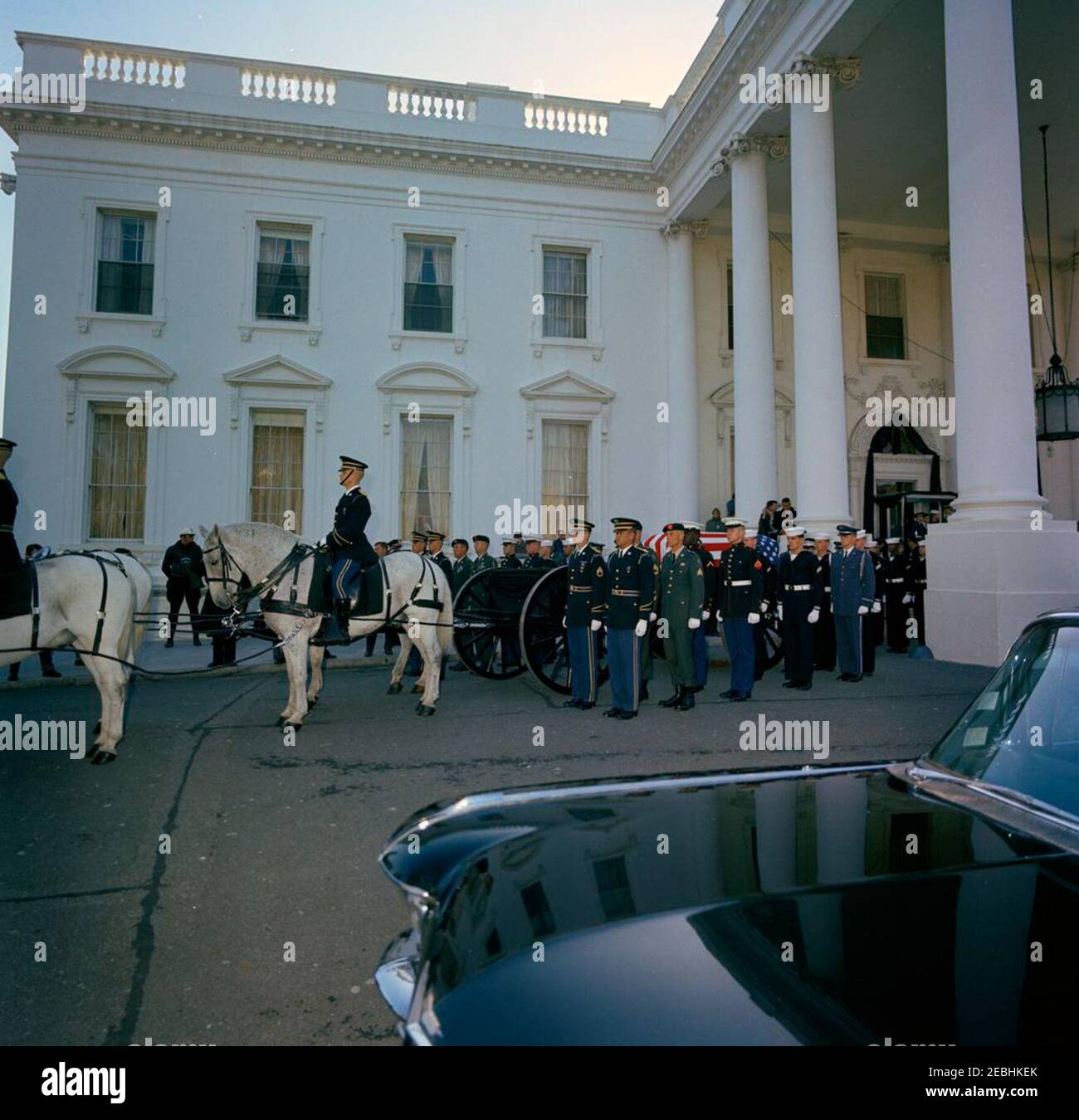 State Funeral of President Kennedy: Departure from the White House and ...