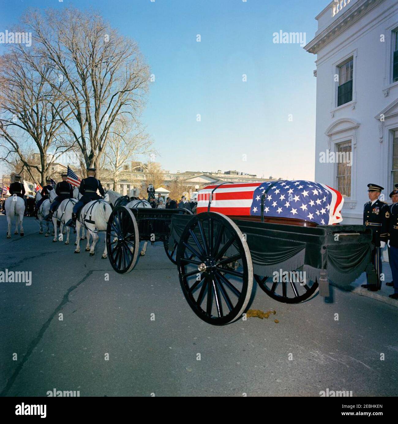 State Funeral of President Kennedy: Departure from the White House and ...