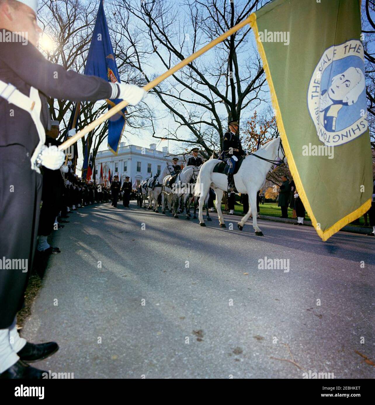 State Funeral of President Kennedy: Departure from the White House and ...