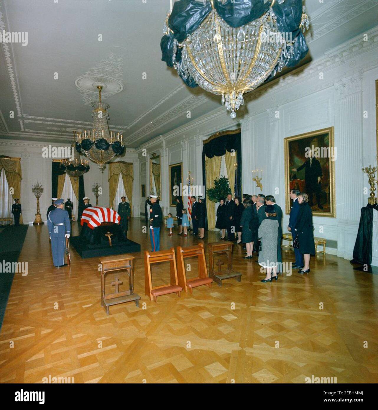 State Funeral of President Kennedy: Departure from the White House and ...