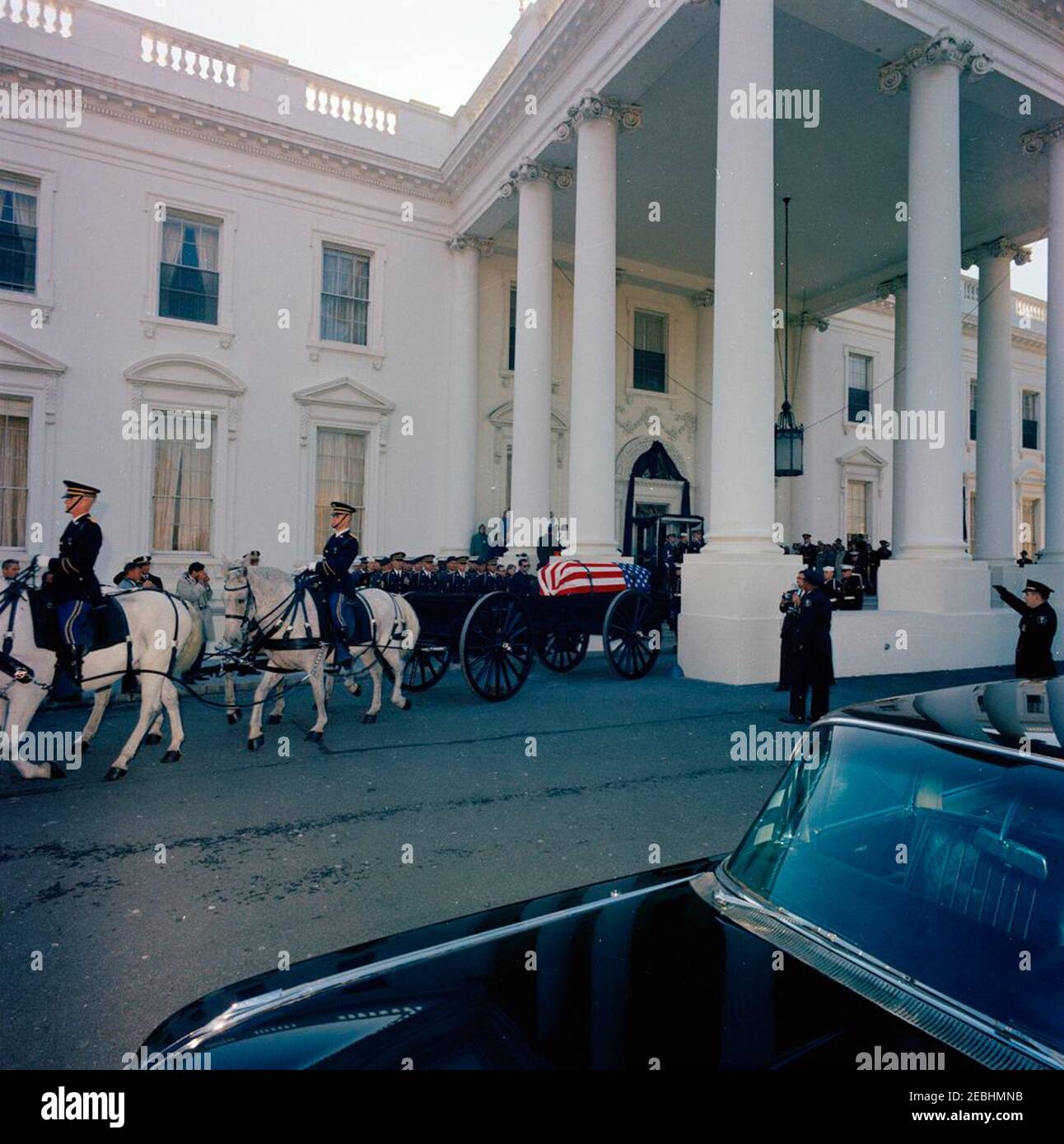 State Funeral of President Kennedy: Departure from the White House and ...