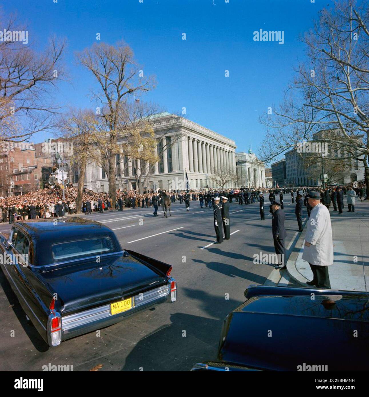 Pennsylvania avenue funeral hi-res stock photography and images - Alamy