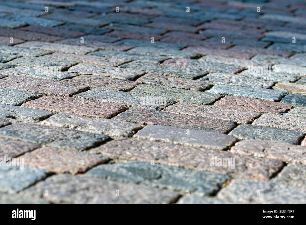 stone pavement texture, granite cobblestoned pavement background, abstract background of old ...