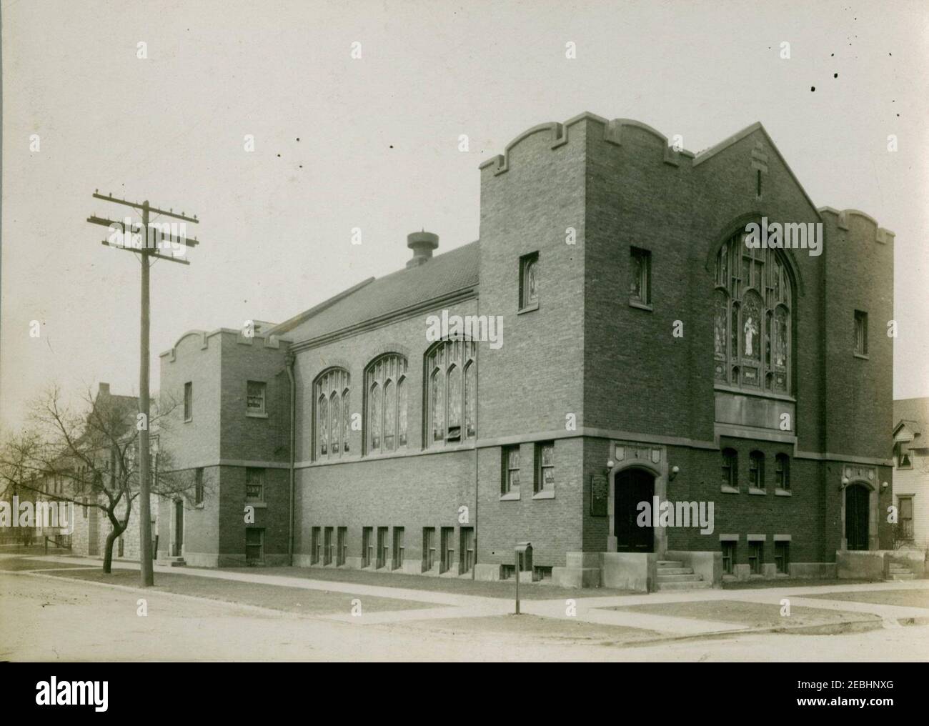 Normal Park Baptist Church, Chicago, 1913 Stock Photo - Alamy