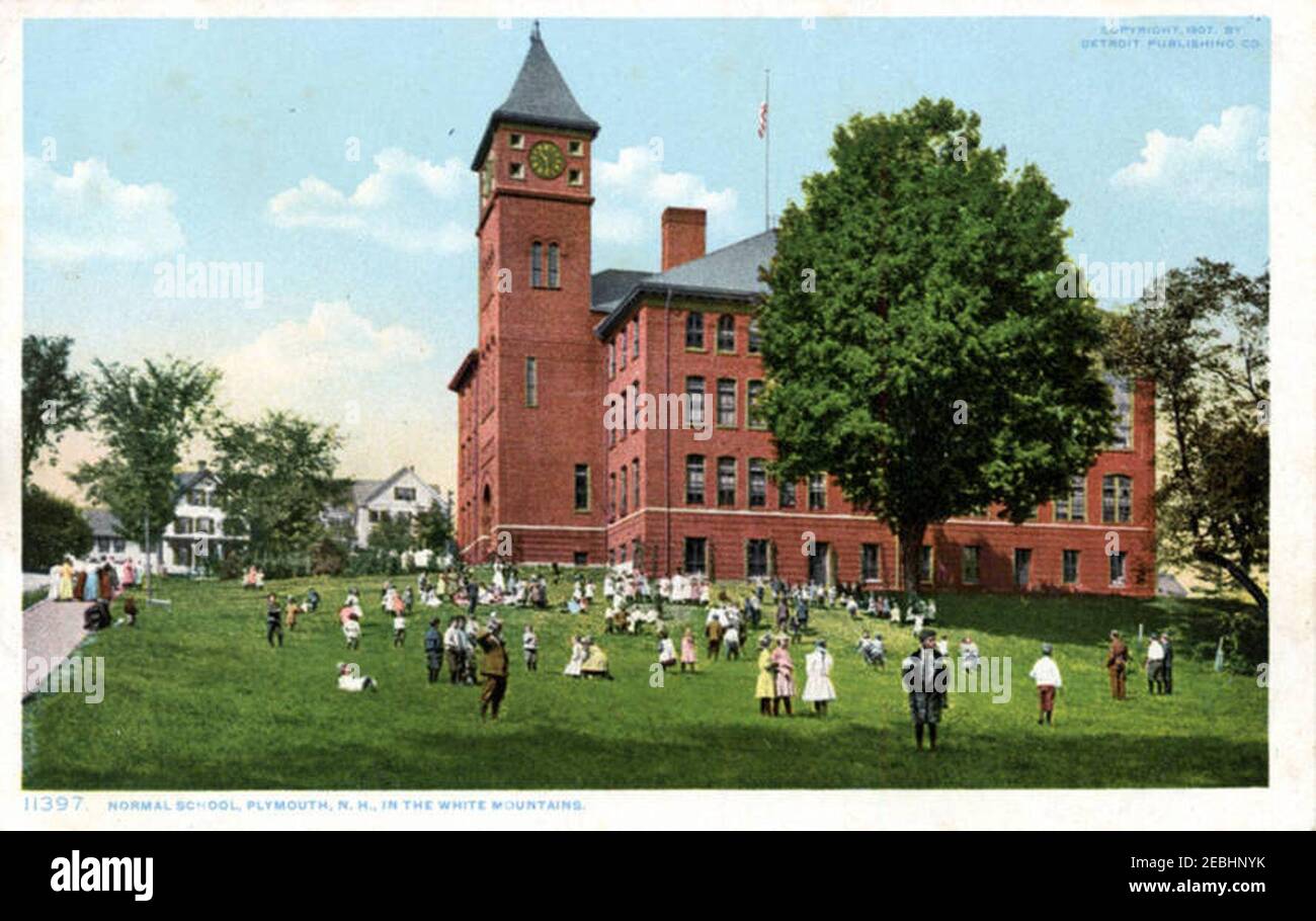 Normal School, in the White Mountains Stock Photo - Alamy