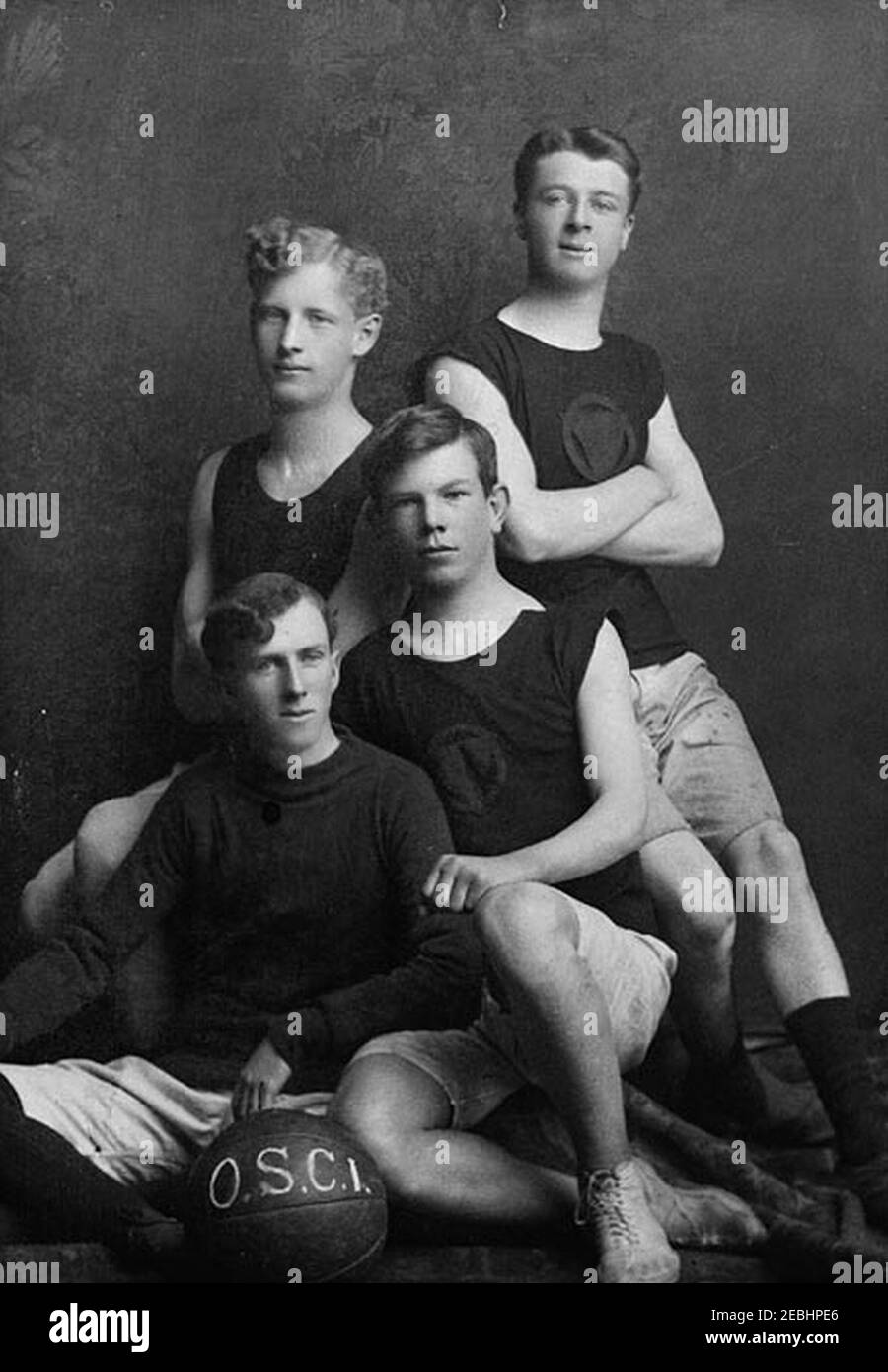 Norman Bethune soccer team 1905 Stock Photo - Alamy