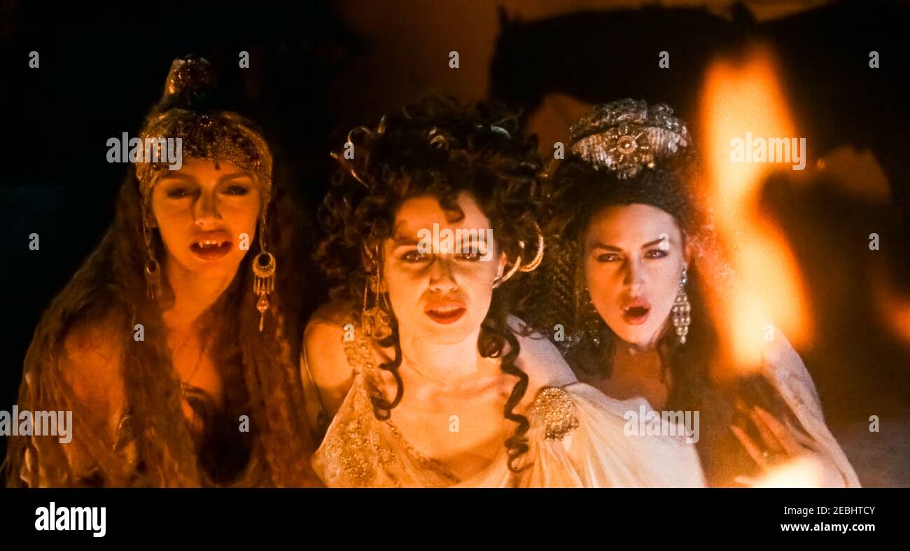 USA. Monica Bellucci , Michaela Bercu and Florina Kendrick in a scene ...