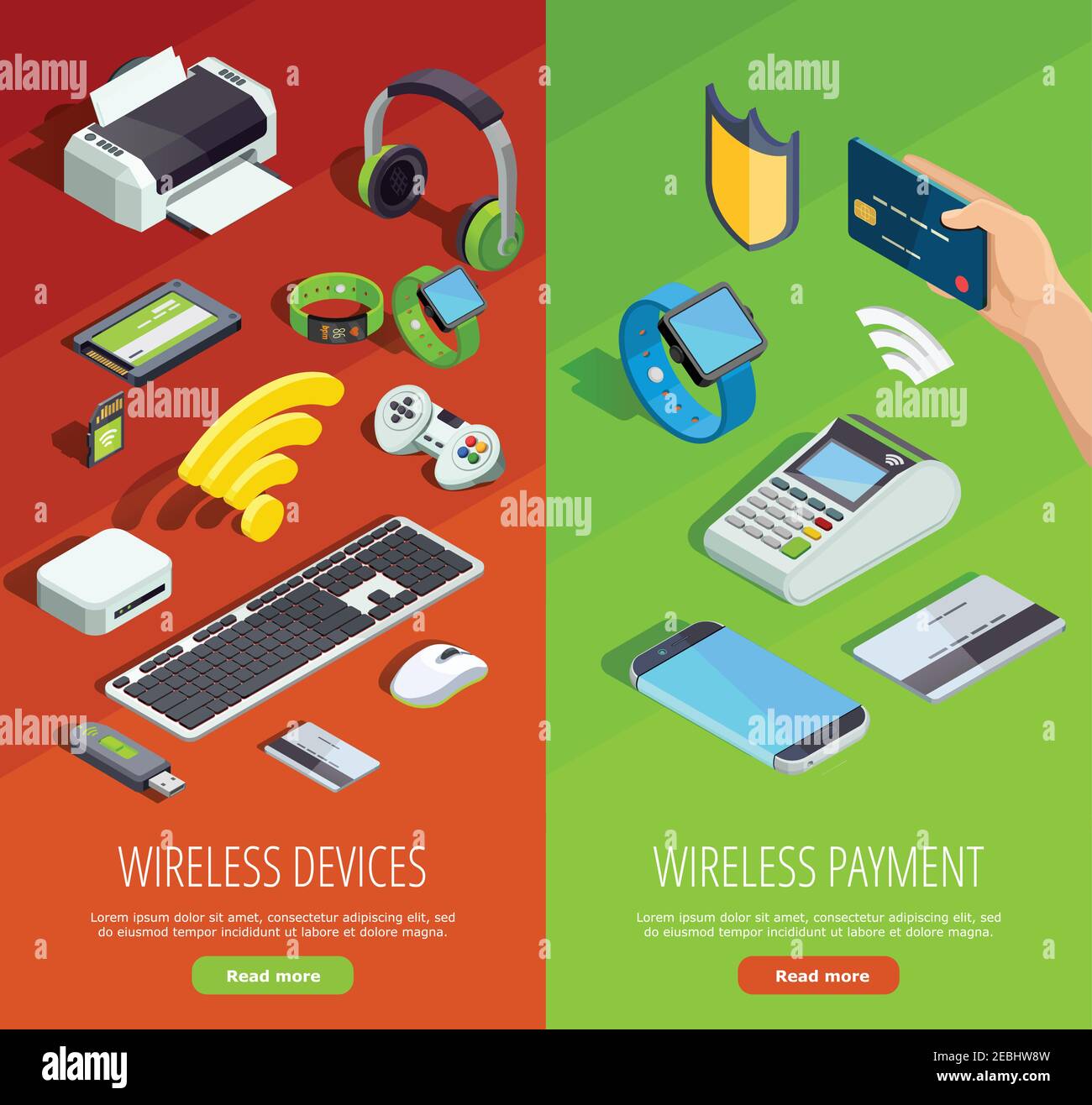 Modern wireless technology internet connection safety and electronic ...