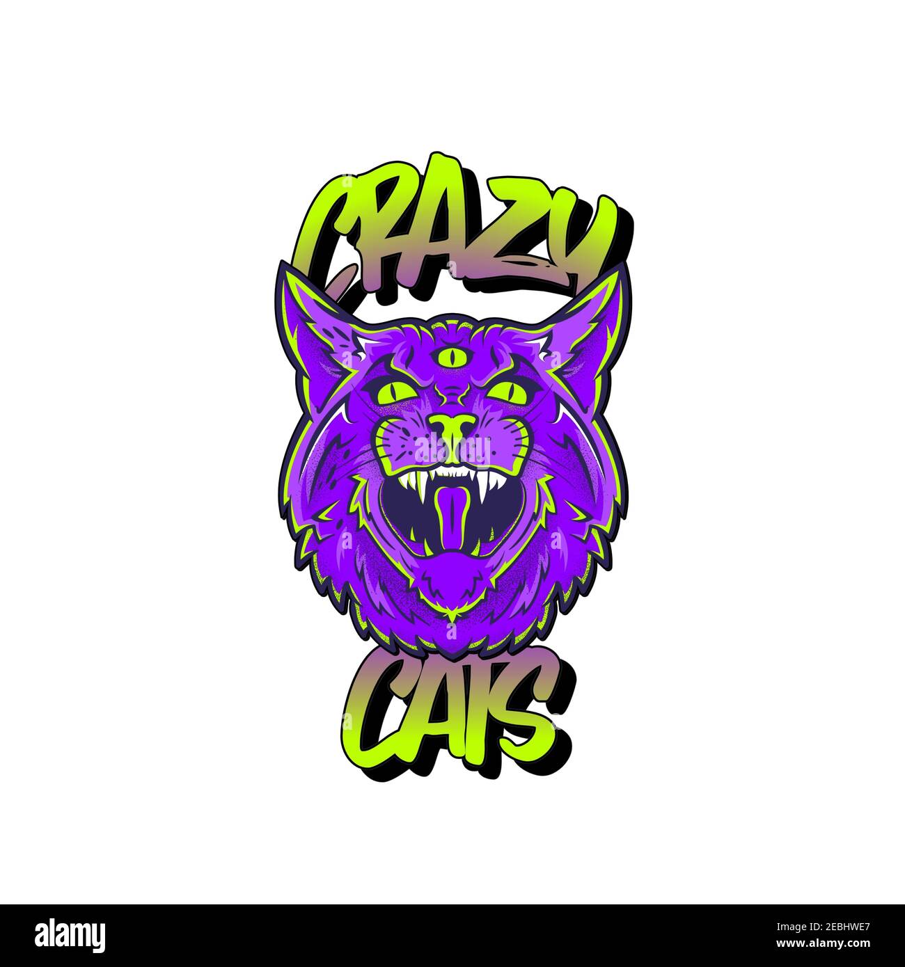 Santa Cruz inspired logo for clothing brands featuring bizarre ...