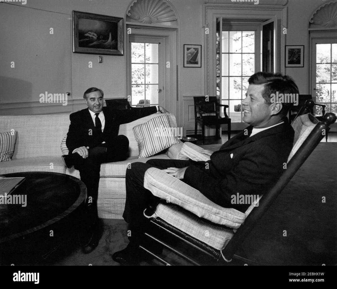 Meeting with George Brown, Deputy Leader of the Labour Party of Great ...
