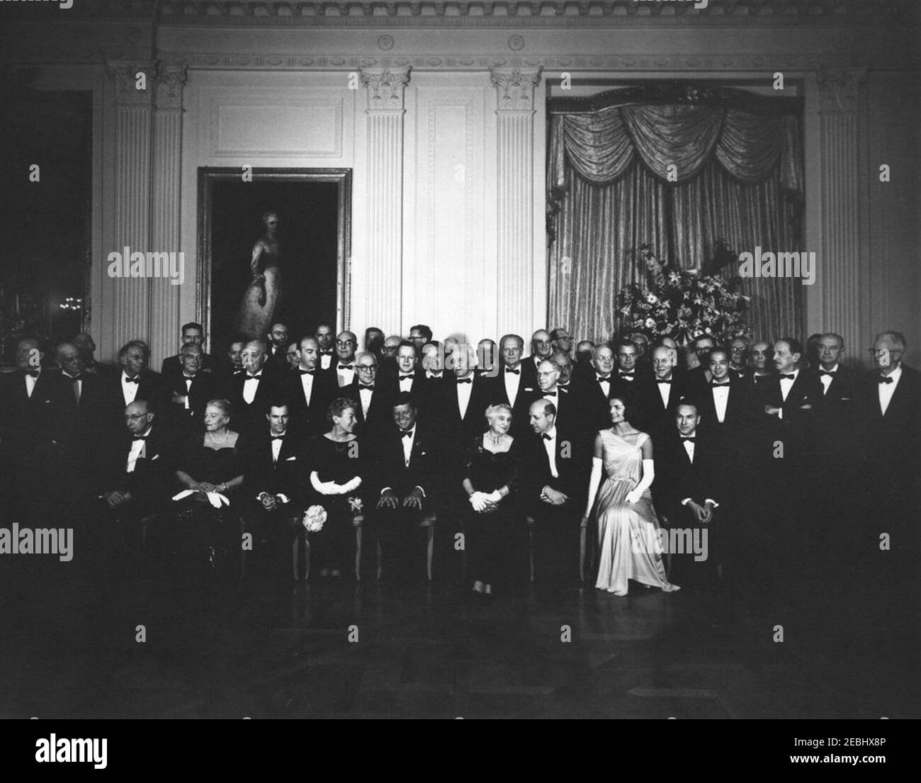 Dinner in honor of Nobel Prize Winners, 8:00PM. President John F ...