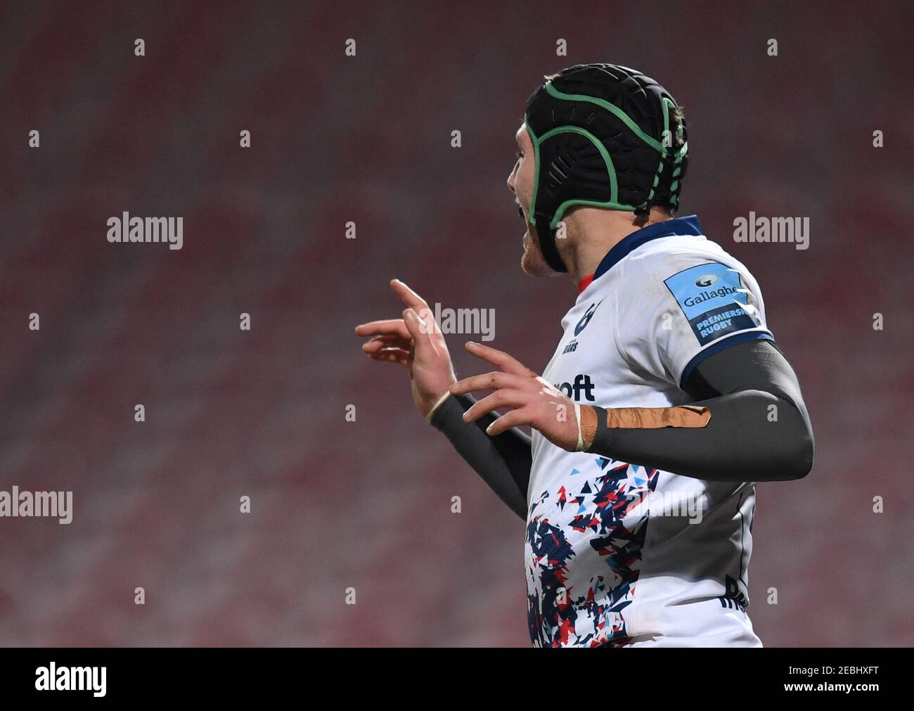 Kingsholm Stadium, Gloucester, Gloucestershire, UK. 12th Feb, 2021 ...