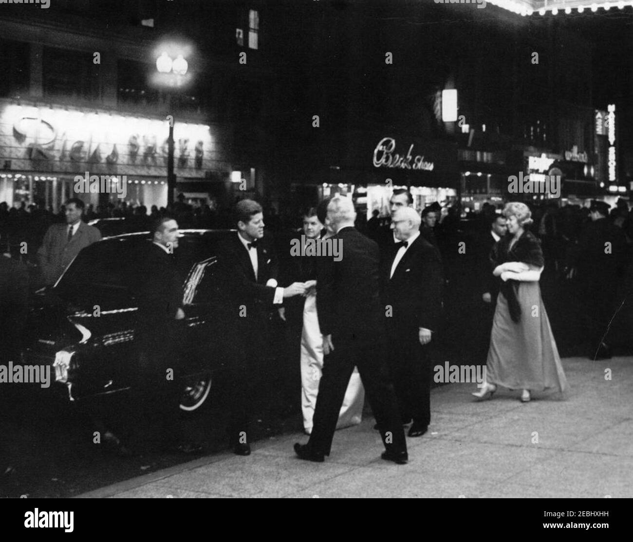 President Kennedy u0026 First Lady Jacqueline Kennedy (JBK) attend the ...