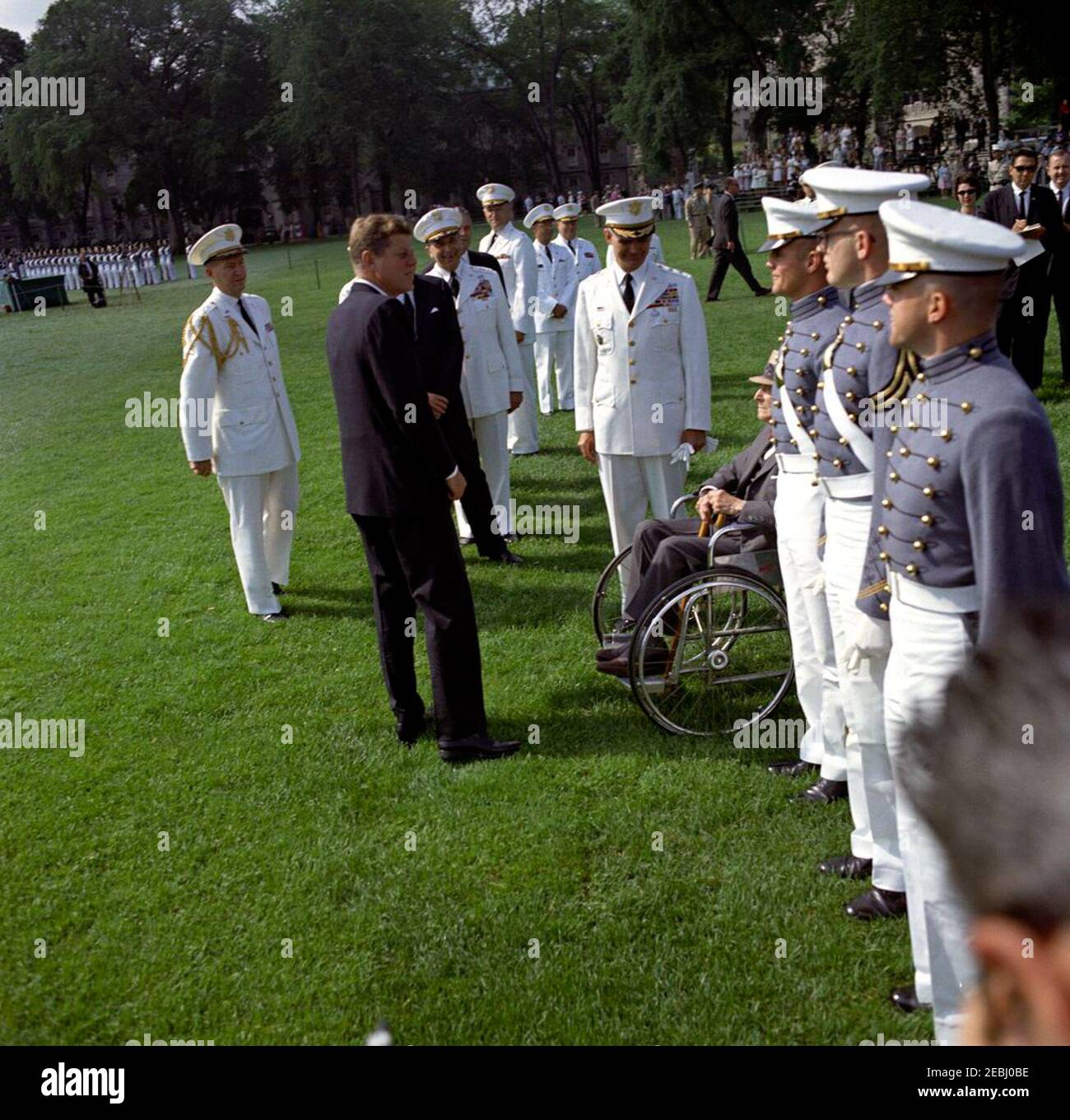 John f. kennedy jr. graduation hi-res stock photography and images - Alamy