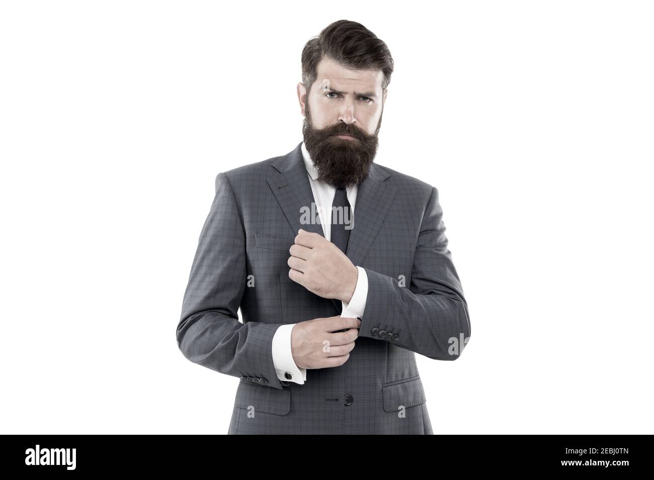 Going for something more classic. Fashion look of bearded man ...