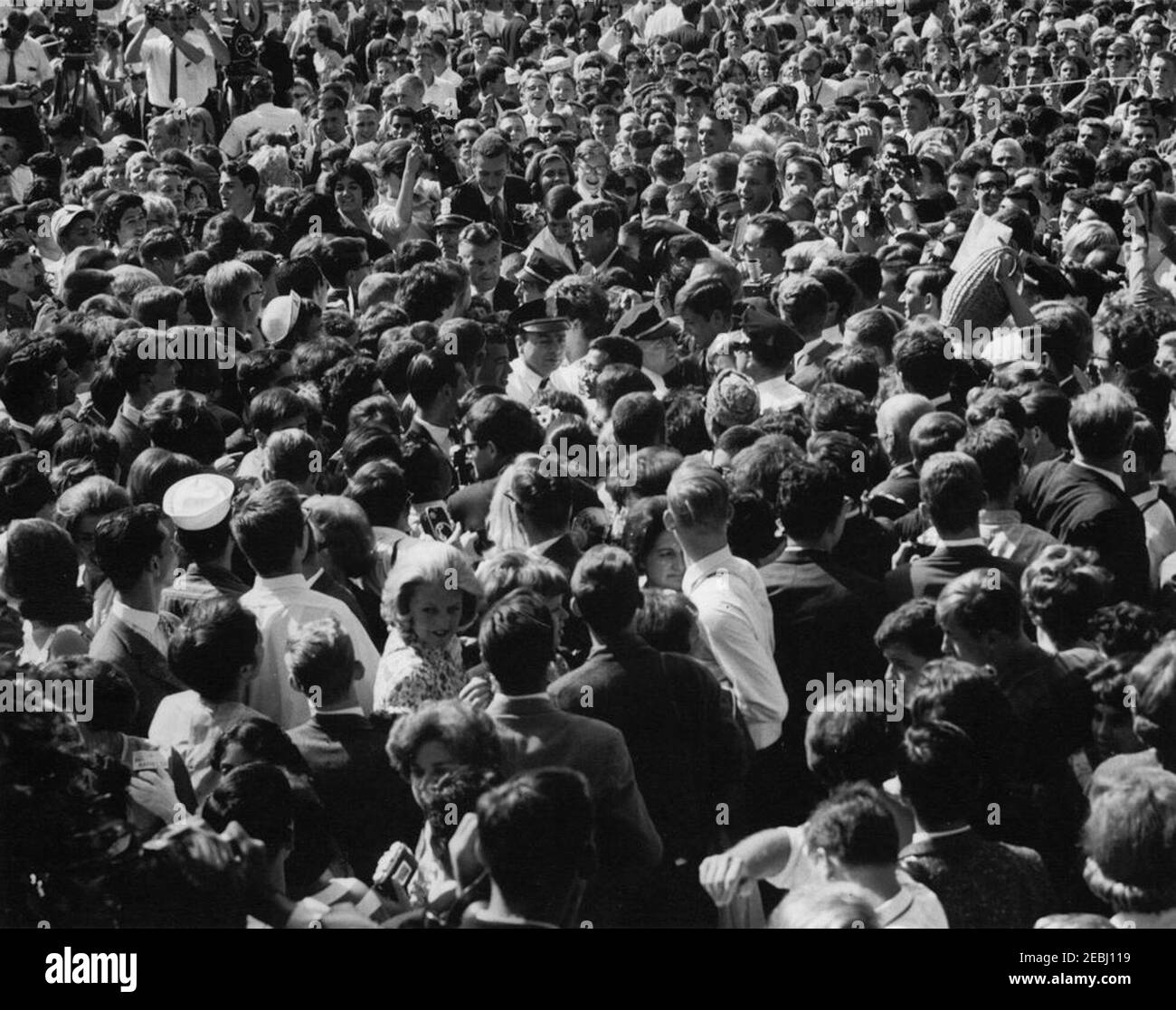 Visit of American Field Service Students, 9:50AM. President John F ...