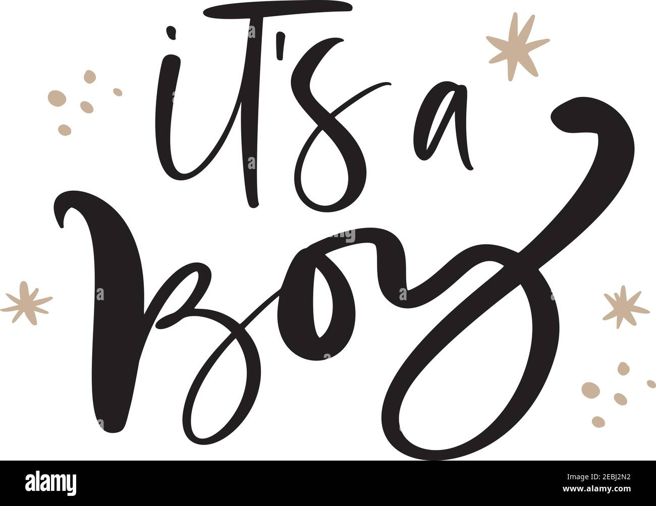 Handwriting boy hand Cut Out Stock Images & Pictures - Alamy