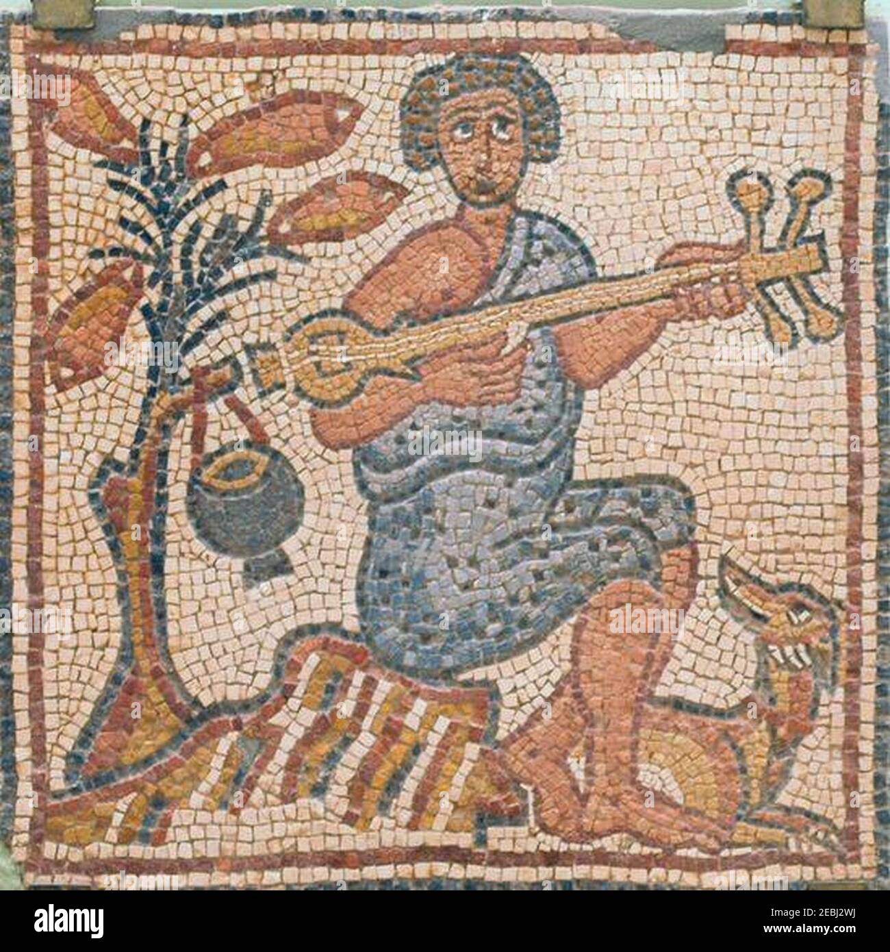 North African long-lute 4th century Stock Photo - Alamy