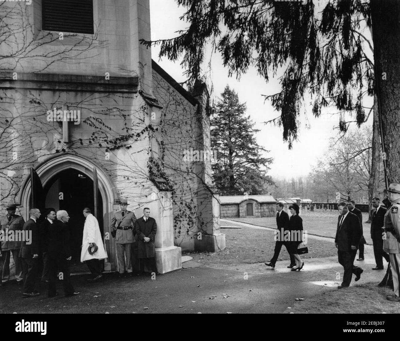 Funeral services for Mrs. Eleanor Roosevelt, Hyde Park, New York ...