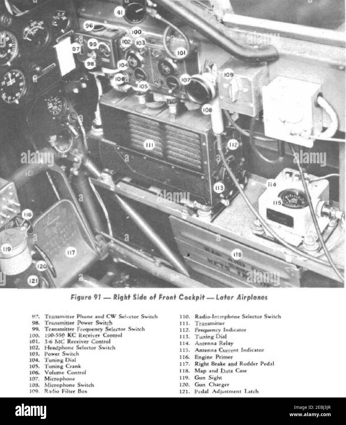 North American AT-6 Front Cockpit right side Stock Photo - Alamy