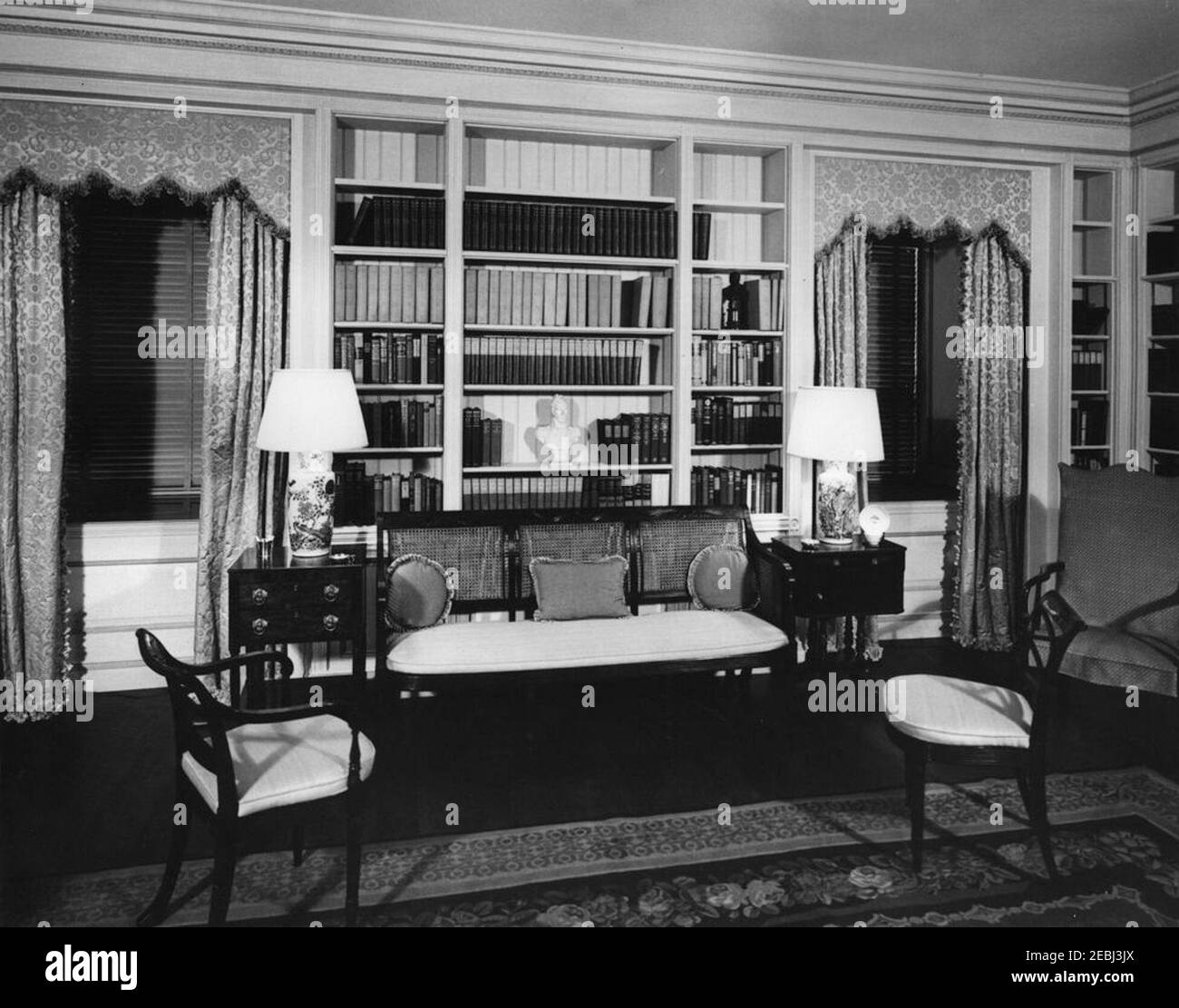First Lady Jacqueline Kennedy (JBK) opens the refurbished White House ...