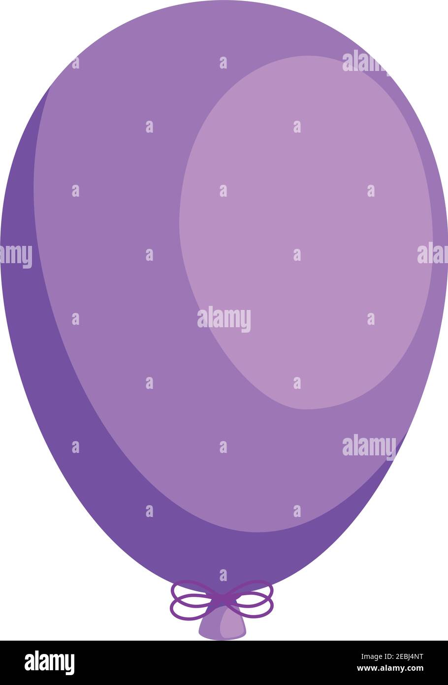purple balloon helium floating icon Stock Vector Image & Art - Alamy