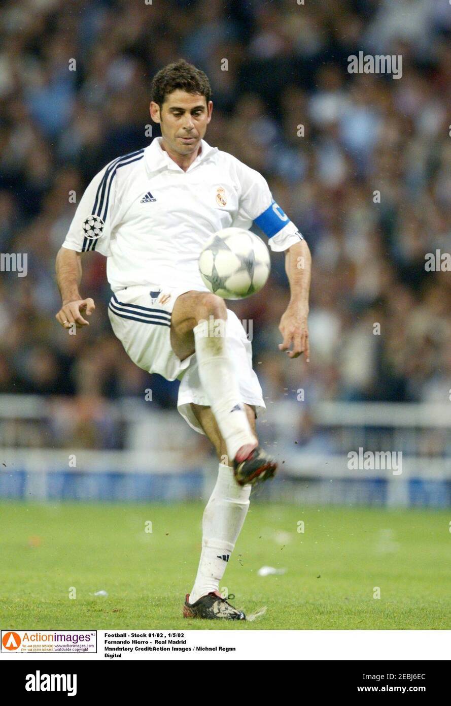 Sport football stock fernando hierro hi-res stock photography and ...
